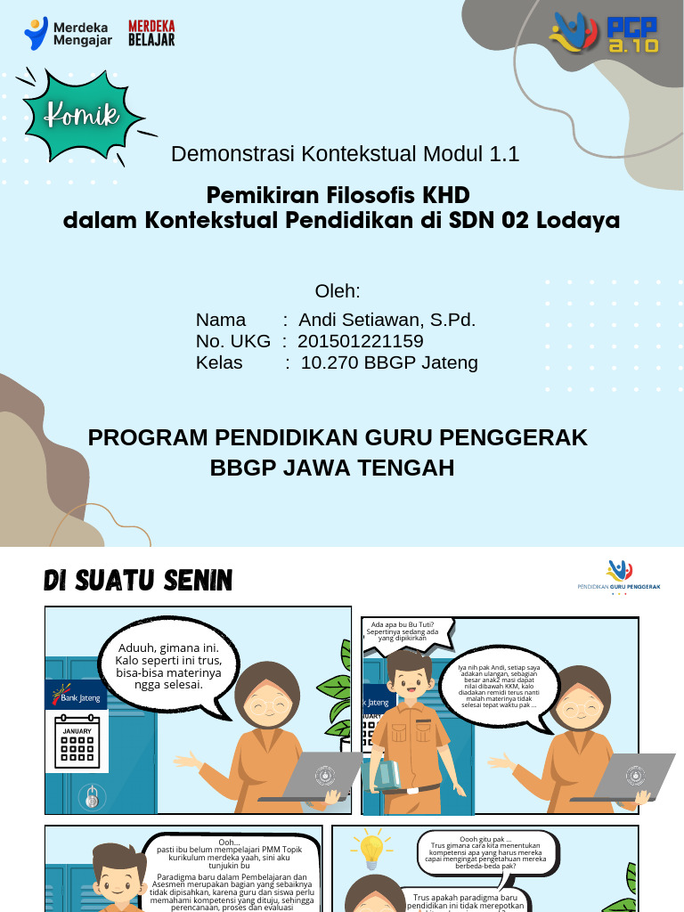 ANDI SETIAWAN - Karya Demonstrasi Kontekstual | PDF