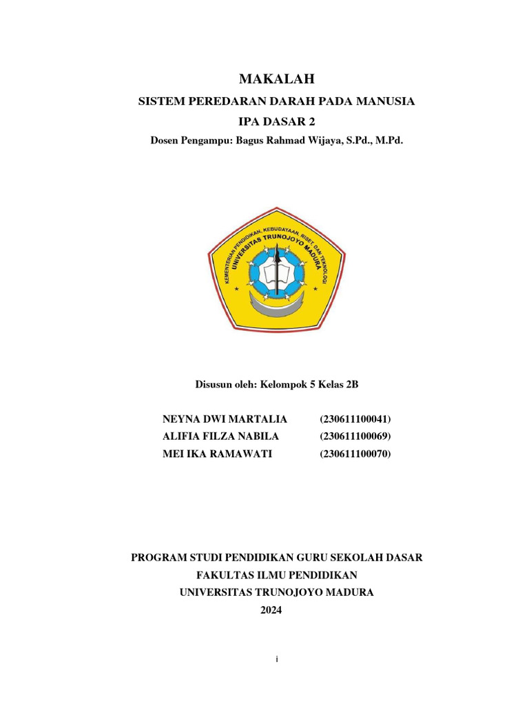 MAKALAH IPA DASAR IPA 2 KEL. 5 Fiks | PDF