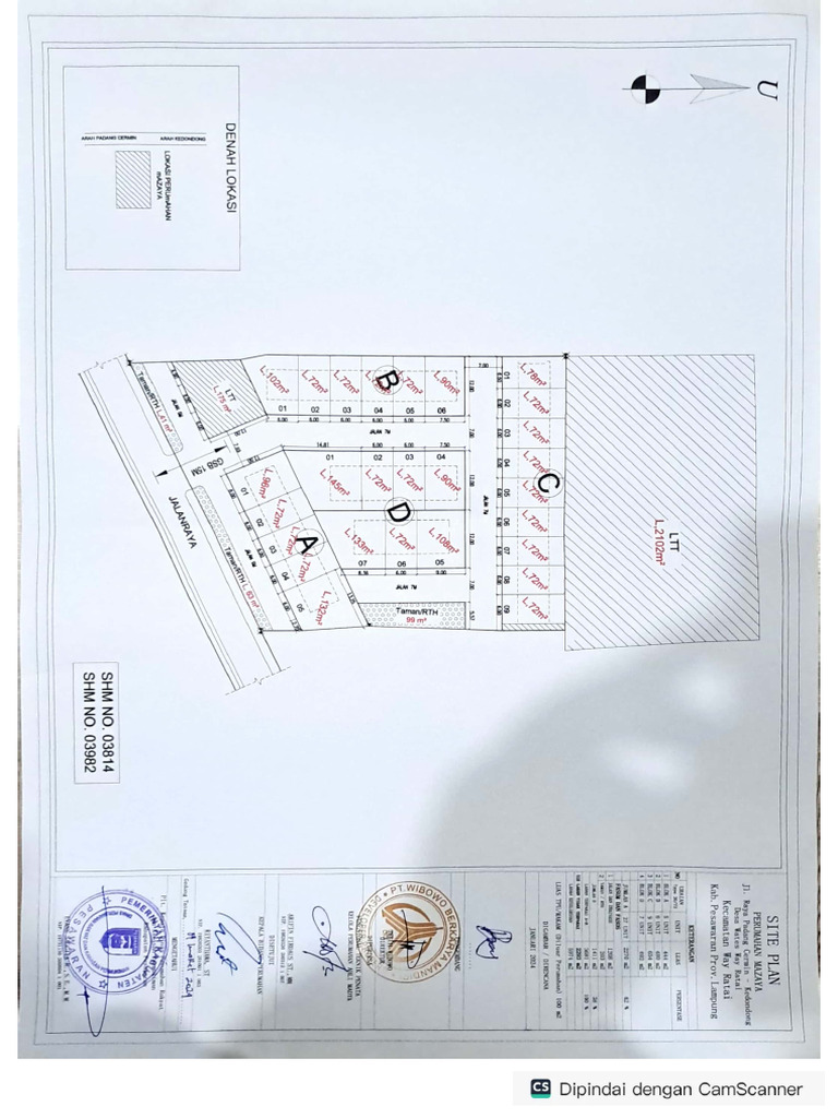Site Plan Teguh | PDF