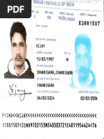 Passport Front Page | PDF