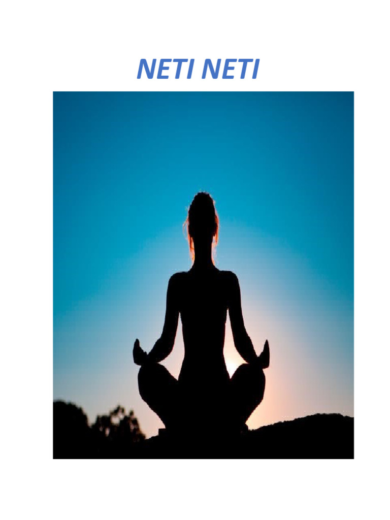 Neti Neti Word | PDF