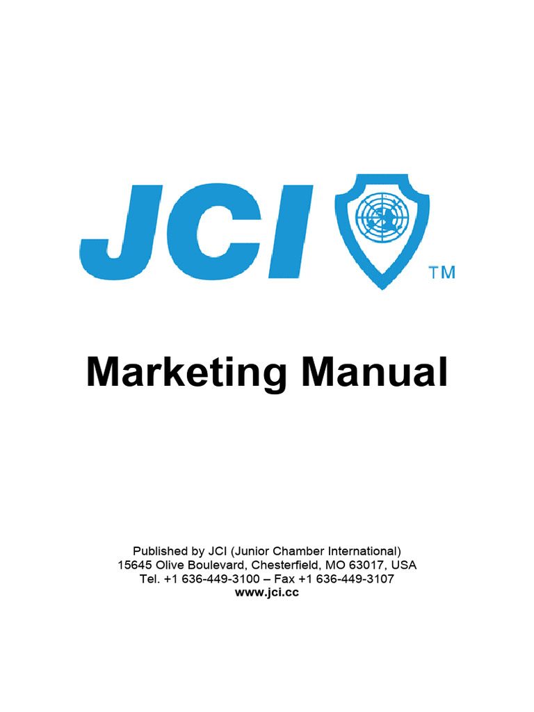 2011 JCI Marketing Manual | PDF | Brand | Communication