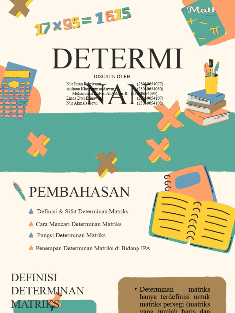 Aplikasi Determinan dalam Fisika | PDF