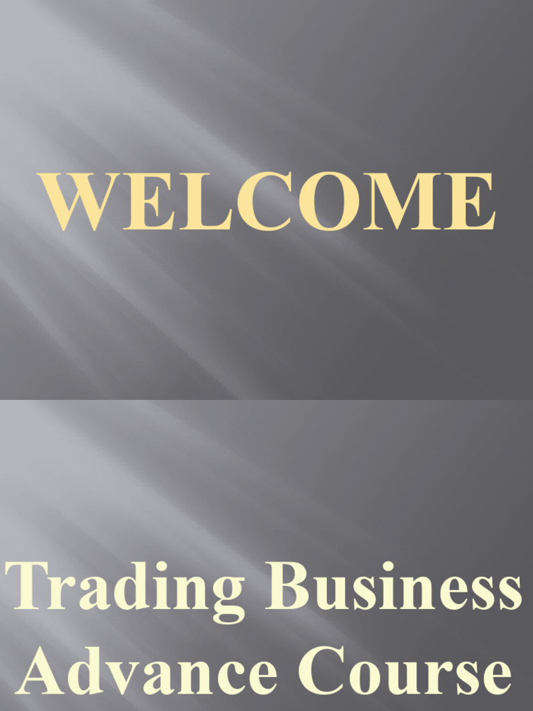 Forex Training Pdf Foreign Exchange Market Market Trend