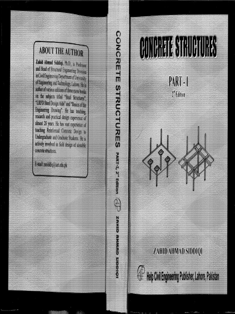 Concrete Structure by Zahid Ahmed Siddique (Part-1) | PDF