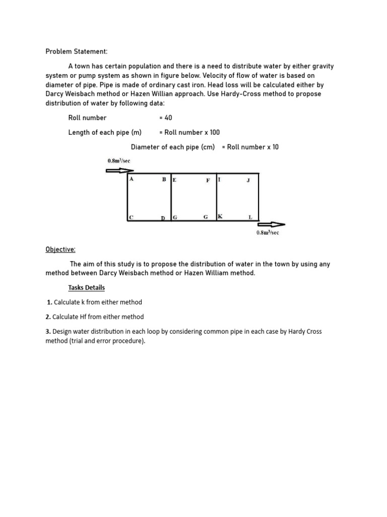Problem Statement | PDF | Classical Mechanics | Civil Engineering