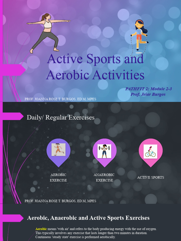 PATHFIT 2 Module 2-3 Active Sports and Aerobic Activities | PDF ... PATHFIT 2 Module 2-3 Active Sports and Aerobic Activities | PDF ...