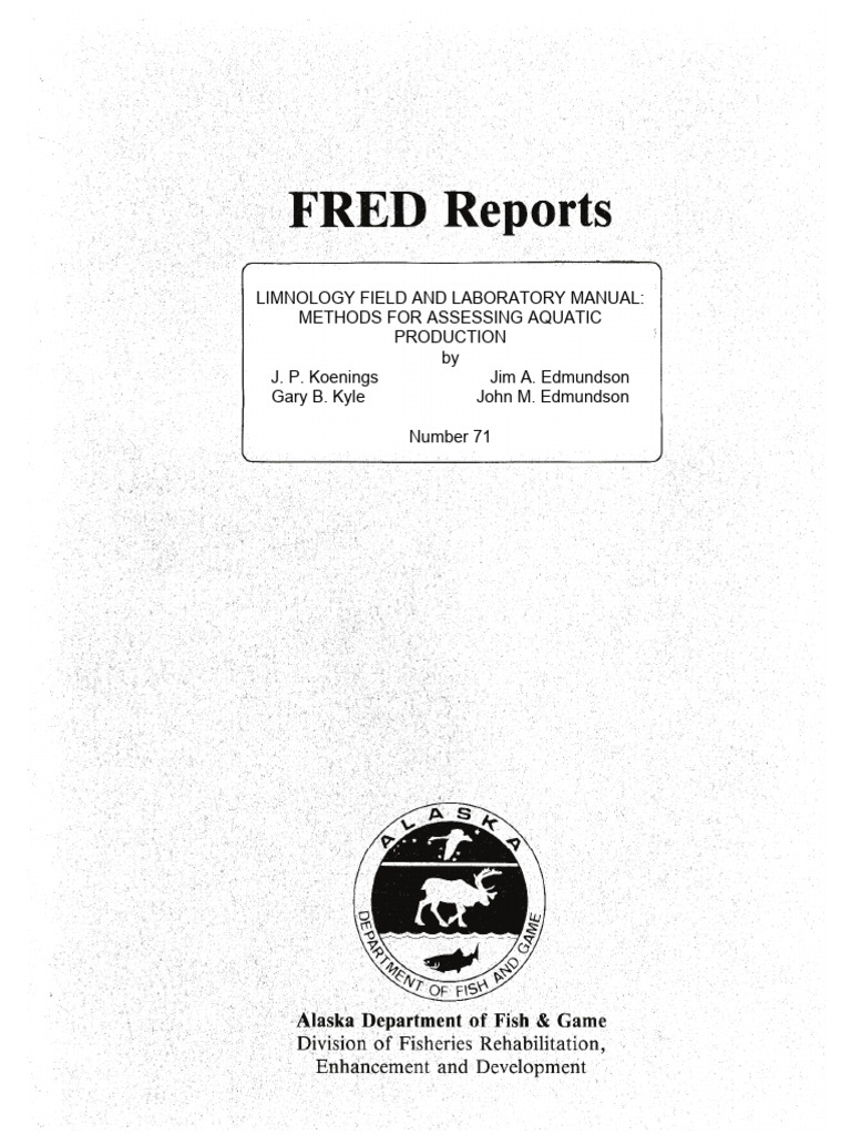 Fred.071 Lab Manual | PDF | Phosphorus | Nitrate