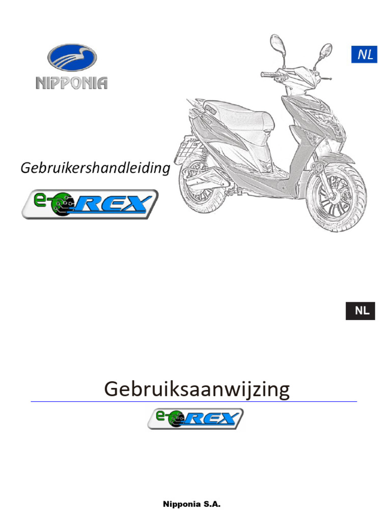 E-Rex Owner's Manual NL Ver.1122 | PDF