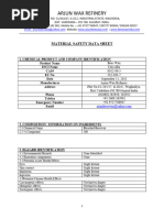 MSDS Harpic | PDF | Workplace | Working Conditions