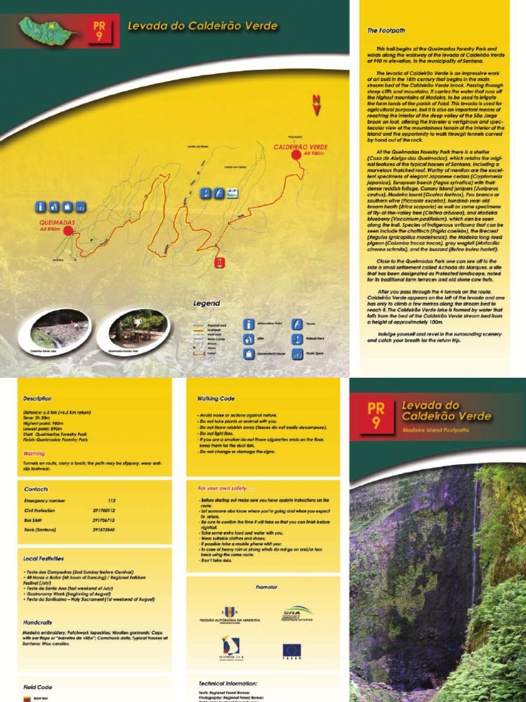 PR9 Levada Caldeirao Verde - EN | PDF