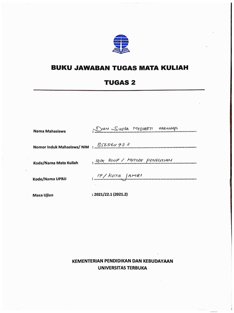 Penelitian TMK November | PDF