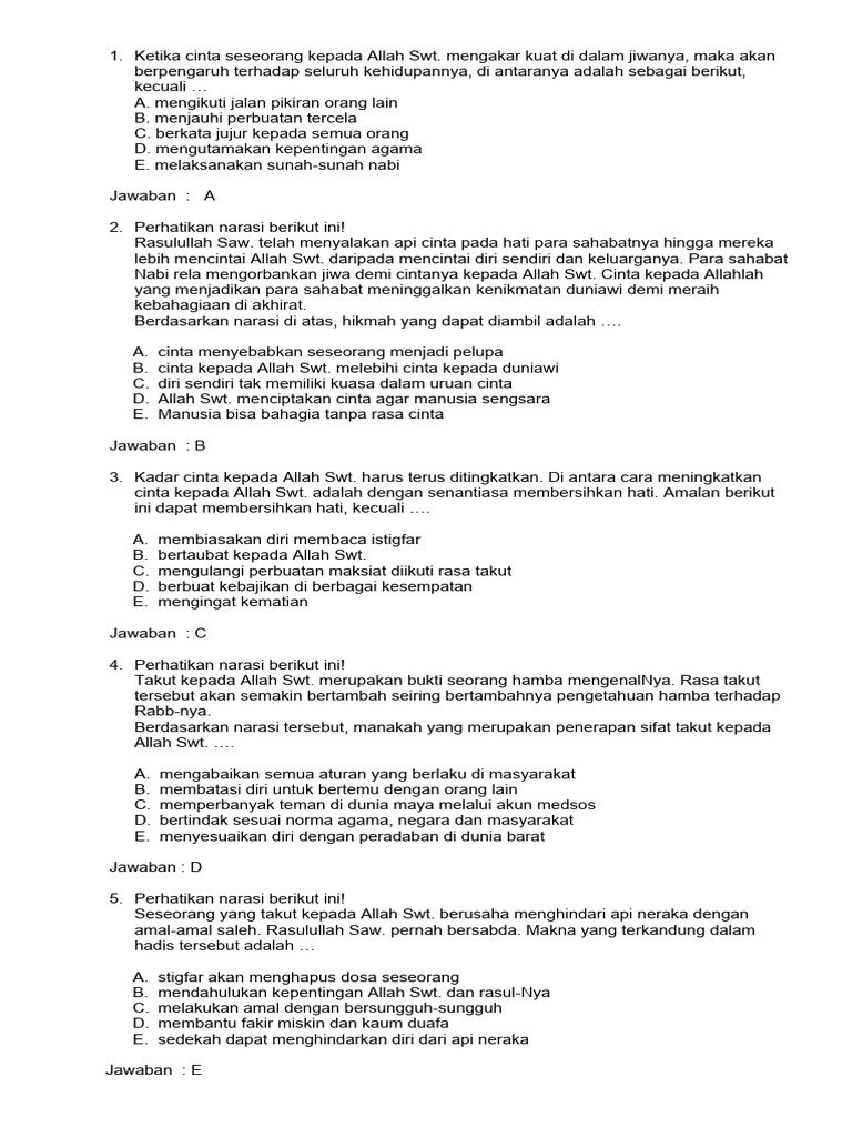 Pai Genap 2024 | PDF