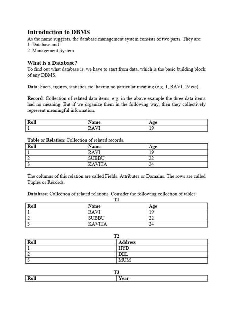 RDBMS | PDF | Relational Database | Databases RDBMS | PDF | Relational Database | Databases
