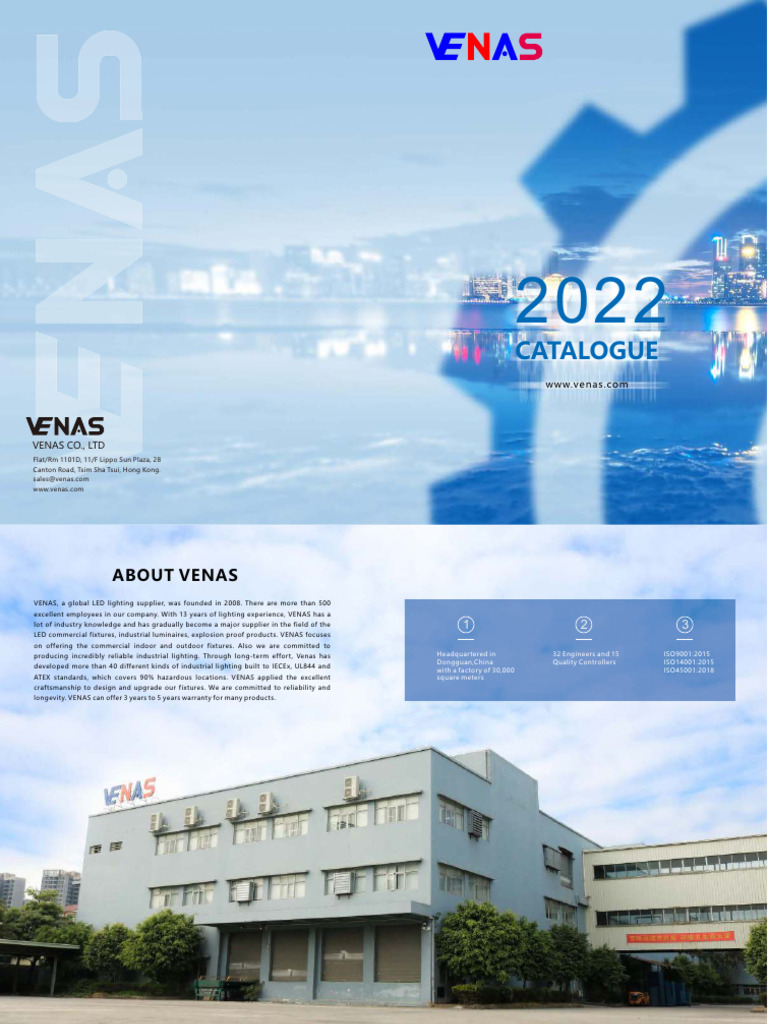 Venas LED Lighting Product Catalogue | PDF | Electrical Connector ...