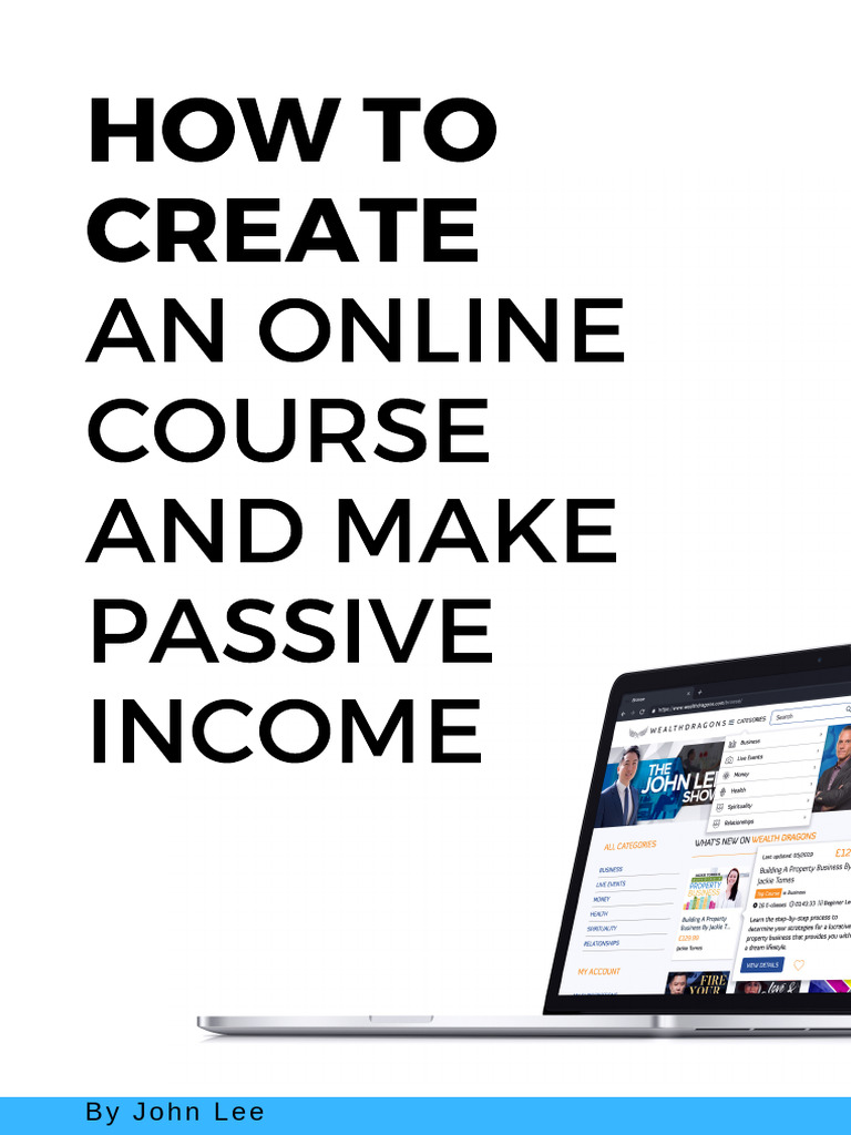 John Lee - How To Create Online Course Ebook PDF | PDF | Educational Technology | Search Engine ...