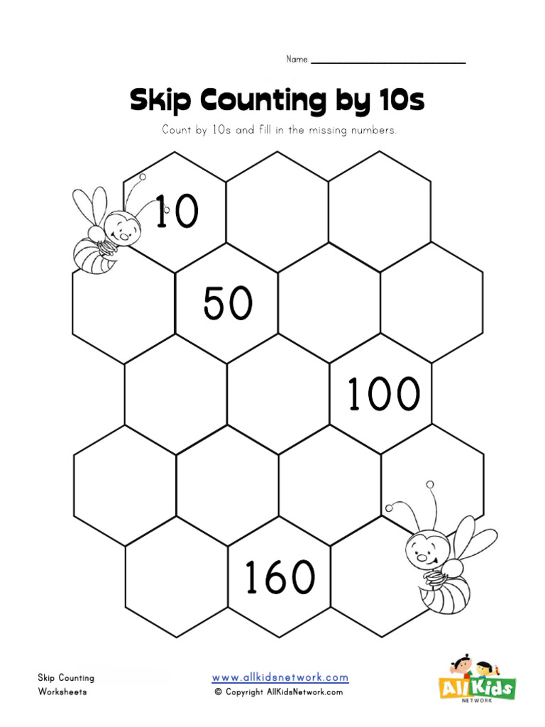 Skip Counting by 10s1 | PDF