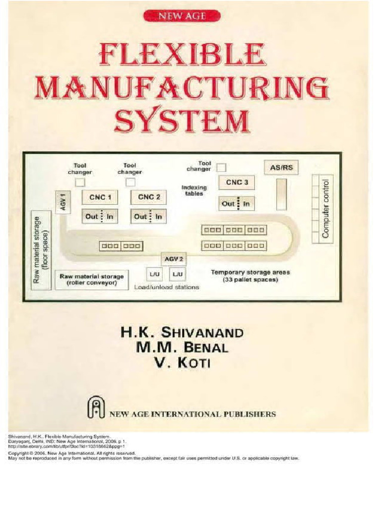 Livro Flexible Manufacturing Systemshivanand2006 105961903 | PDF