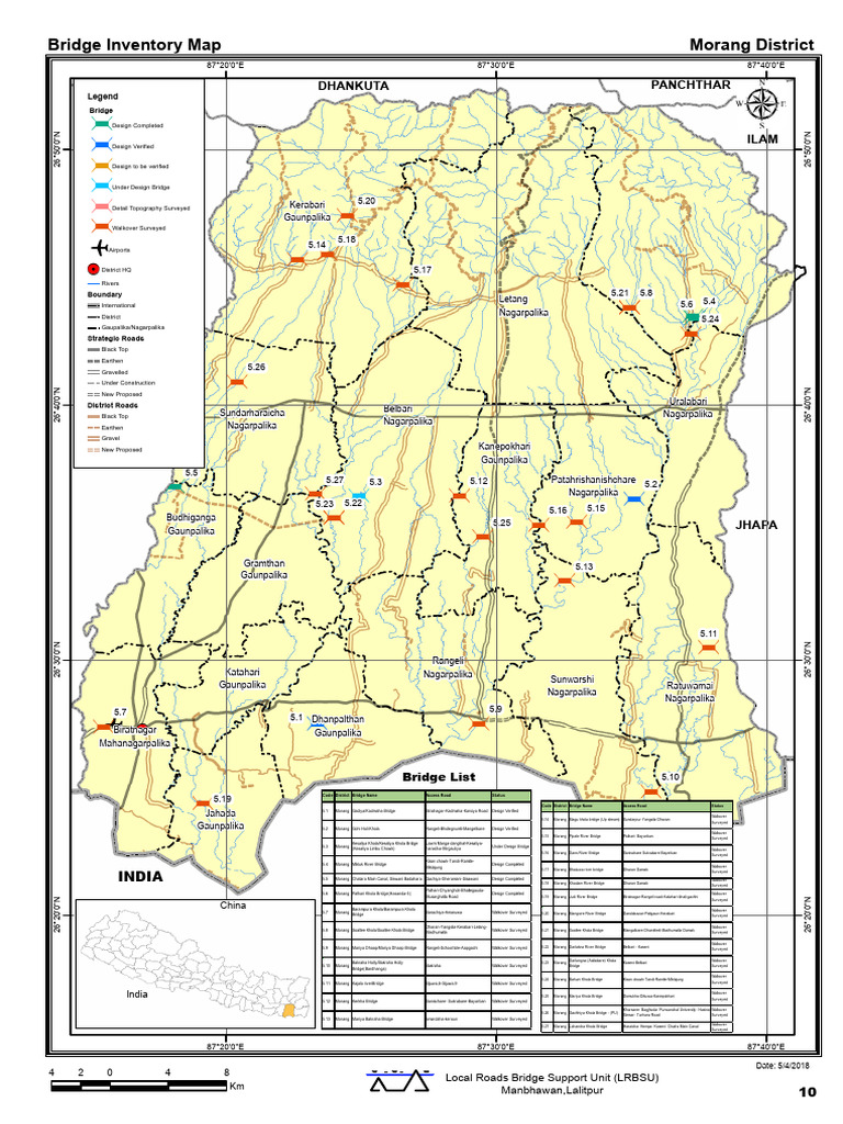 05 Morang Bridge DC WS UD | PDF | Cartography | Geographical Technology