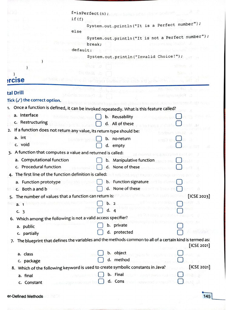 JAVA Functions Based Programs Frank Function | PDF