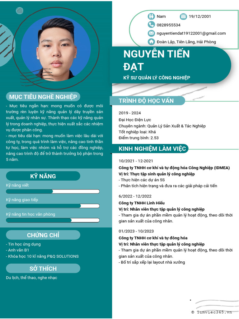 CV NTD | PDF