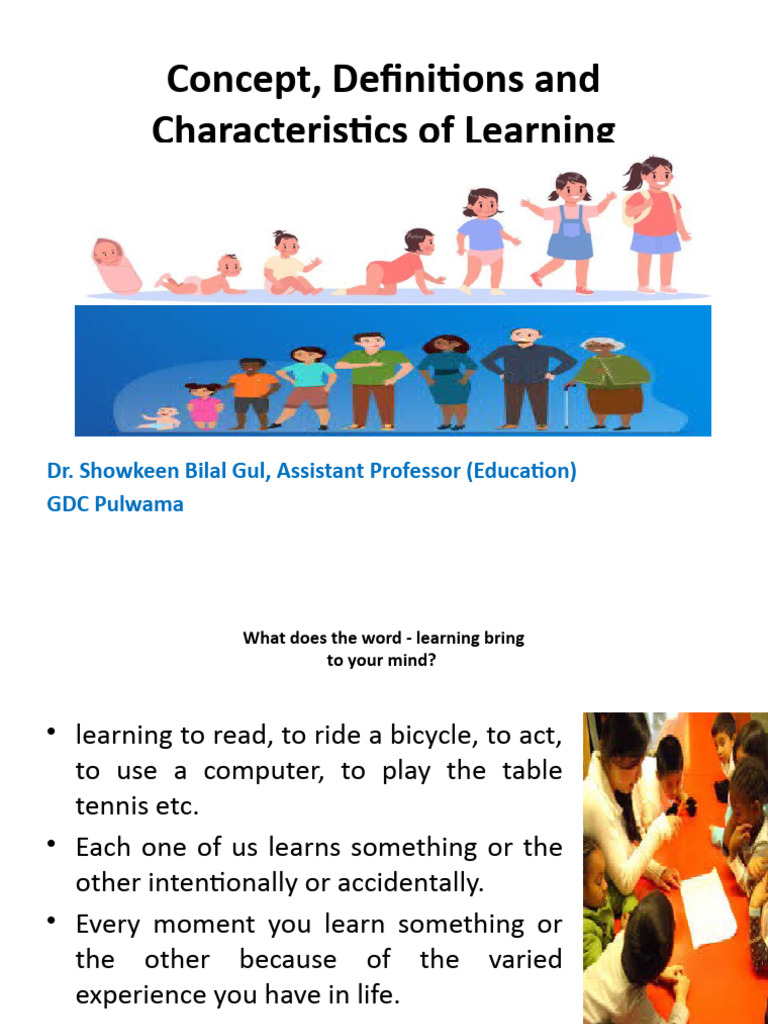 Understanding Learning: Concepts & Definitions | PDF | Learning | Behavior