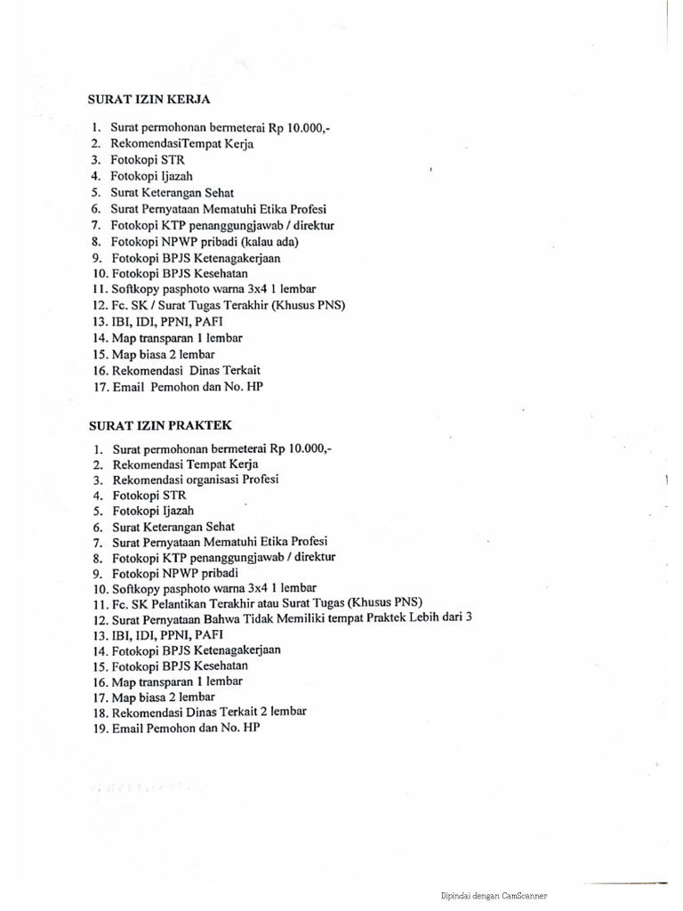 Dokumen Mengurus Sip | PDF