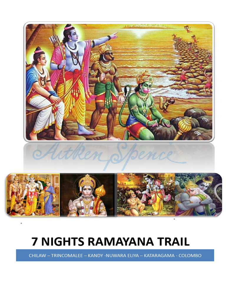 Srilanka-Ramayana Trail | PDF | Sita | Rama