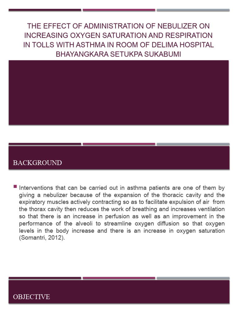 NEBULIZER | PDF | Respiratory System | Breathing