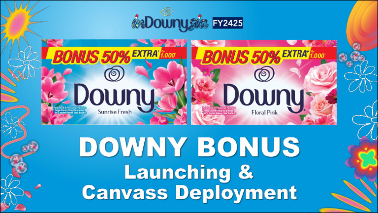 Bahan Launching Downy Bonus | PDF