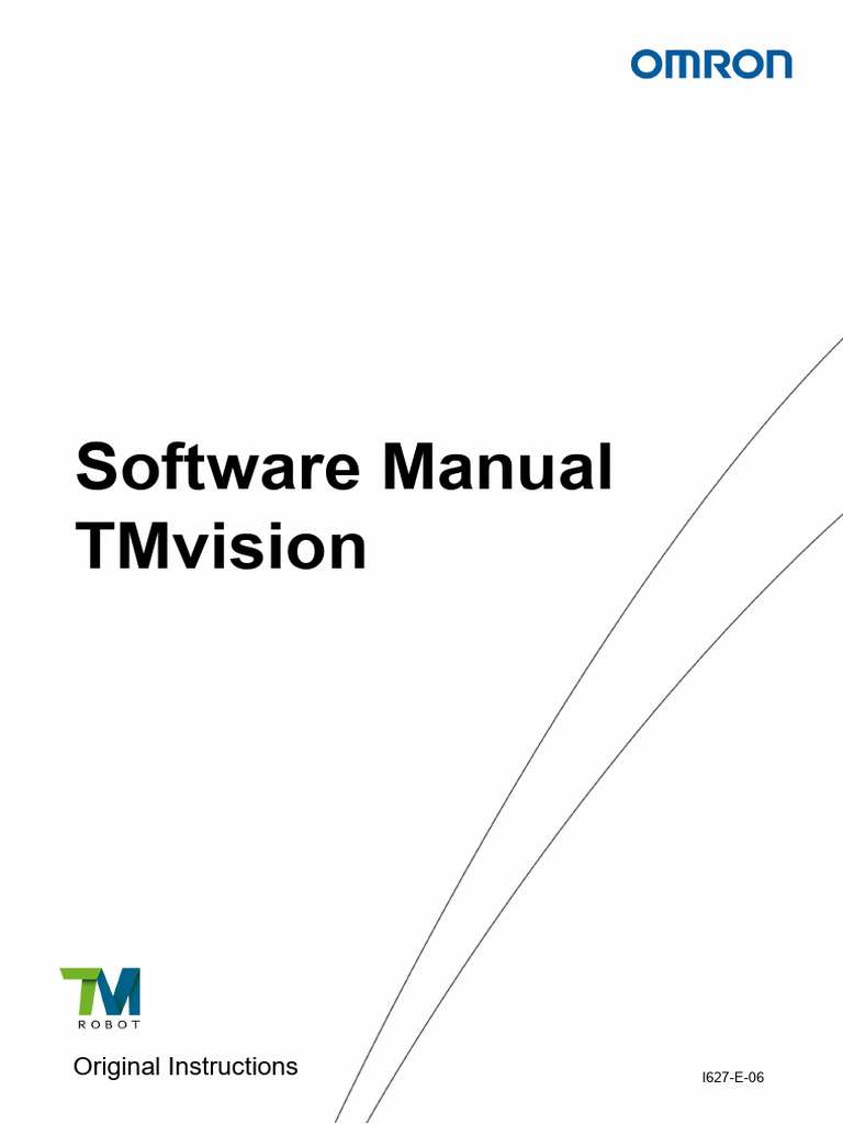I627 TM Vision Software Manual Installation Manual en | PDF | Optical ...