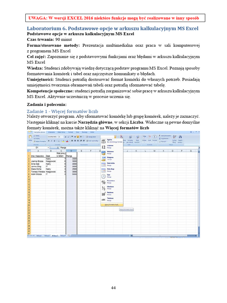 Manual Ćwiczeniowy - MK - 44-51 + Extra | PDF