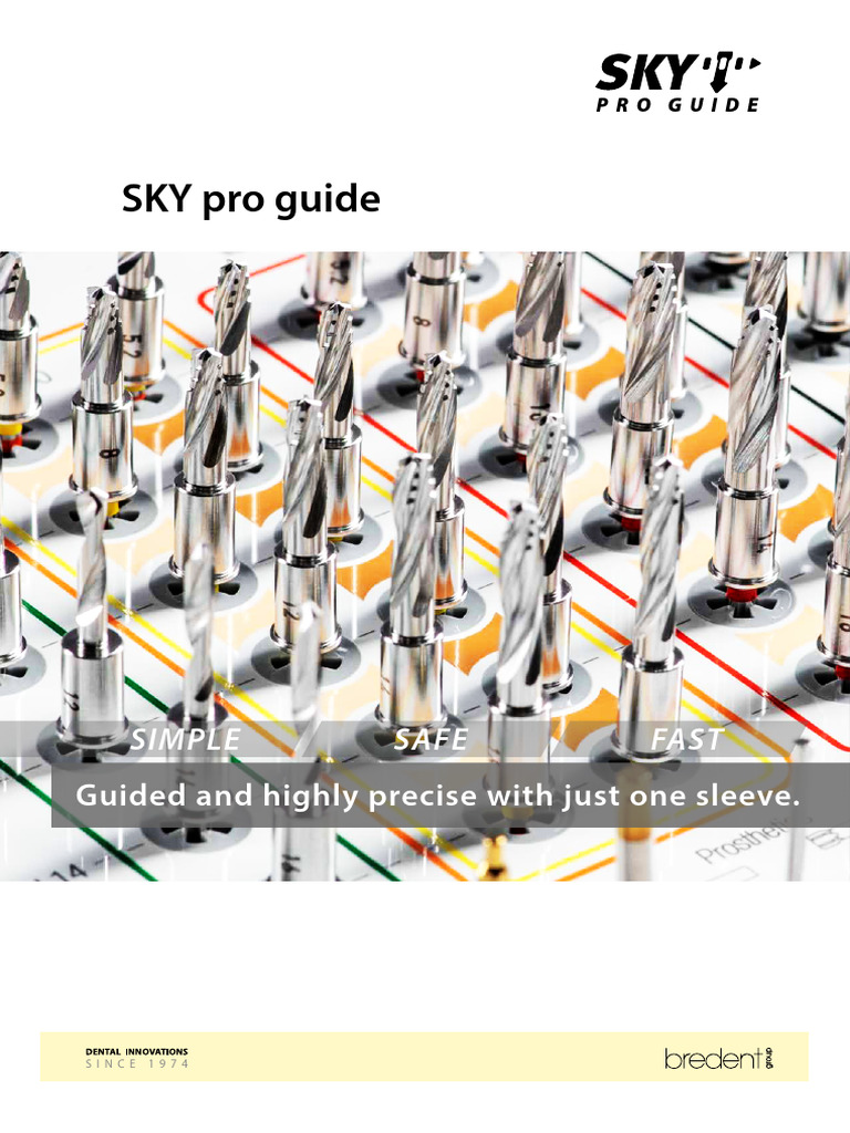 SKY Pro Guide Surgical Tray Overview | PDF | Manufactured Goods ...