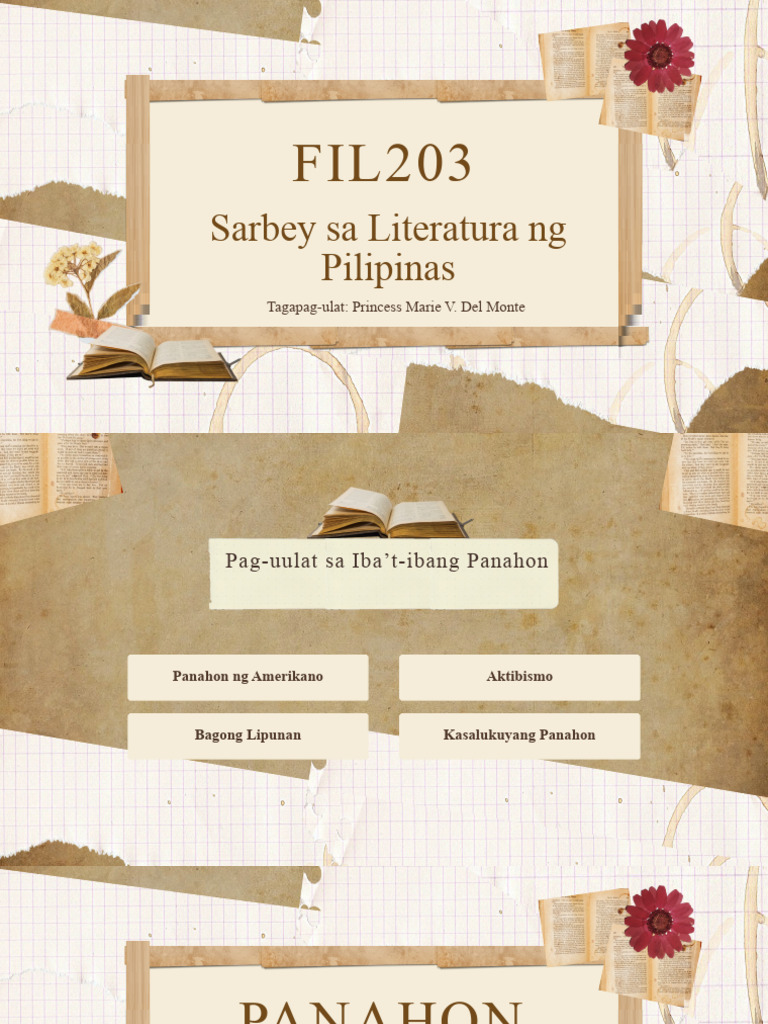 FIL203-PPT-DEL-MONTE | PDF
