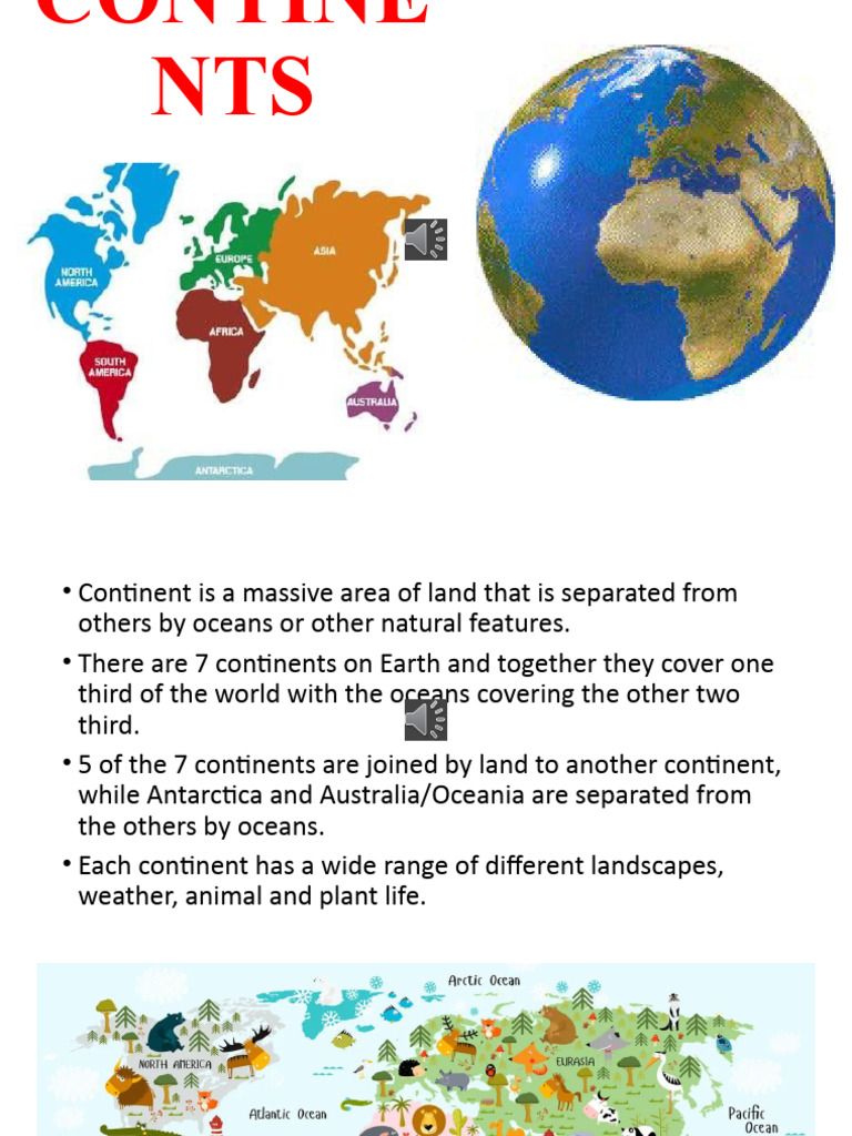 Continents | PDF | Continent | Oceania