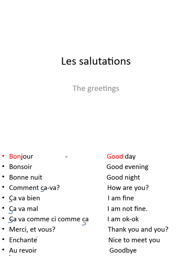 Basic Greetings | Download Free PDF | Linguistics