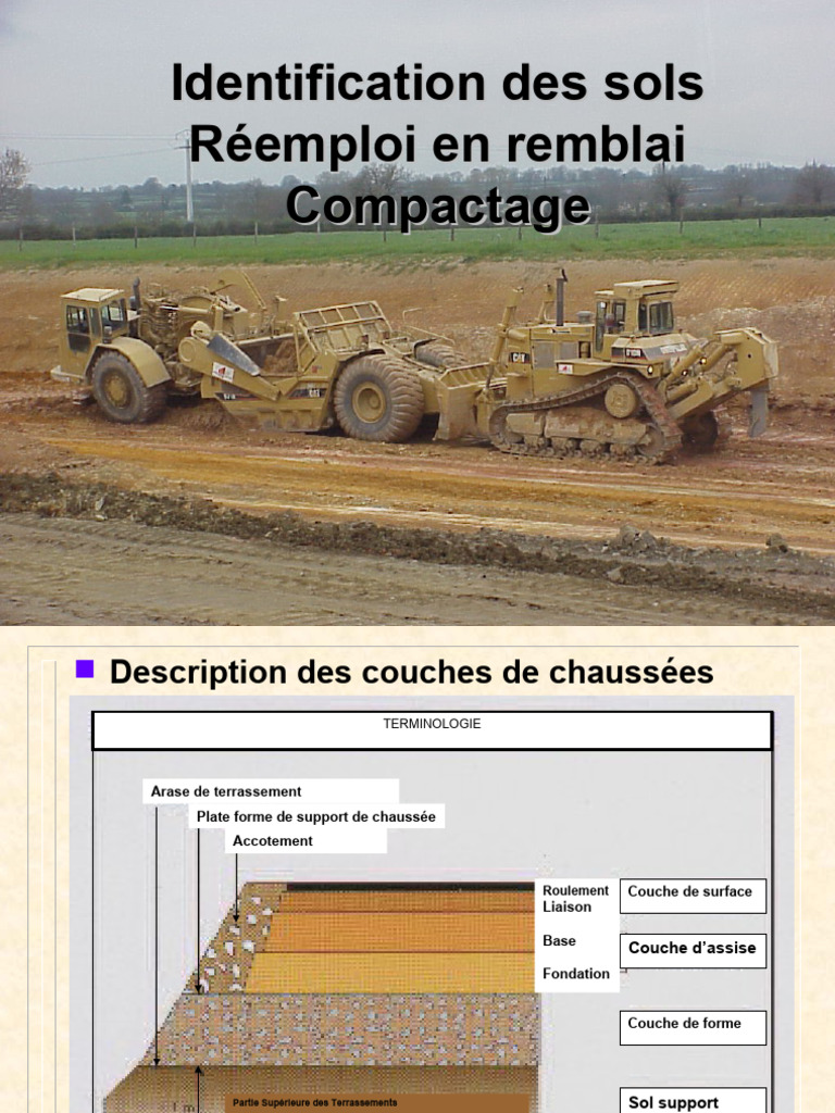 Identification - Réemploi - Compactage | PDF | Sol (pédologie ...