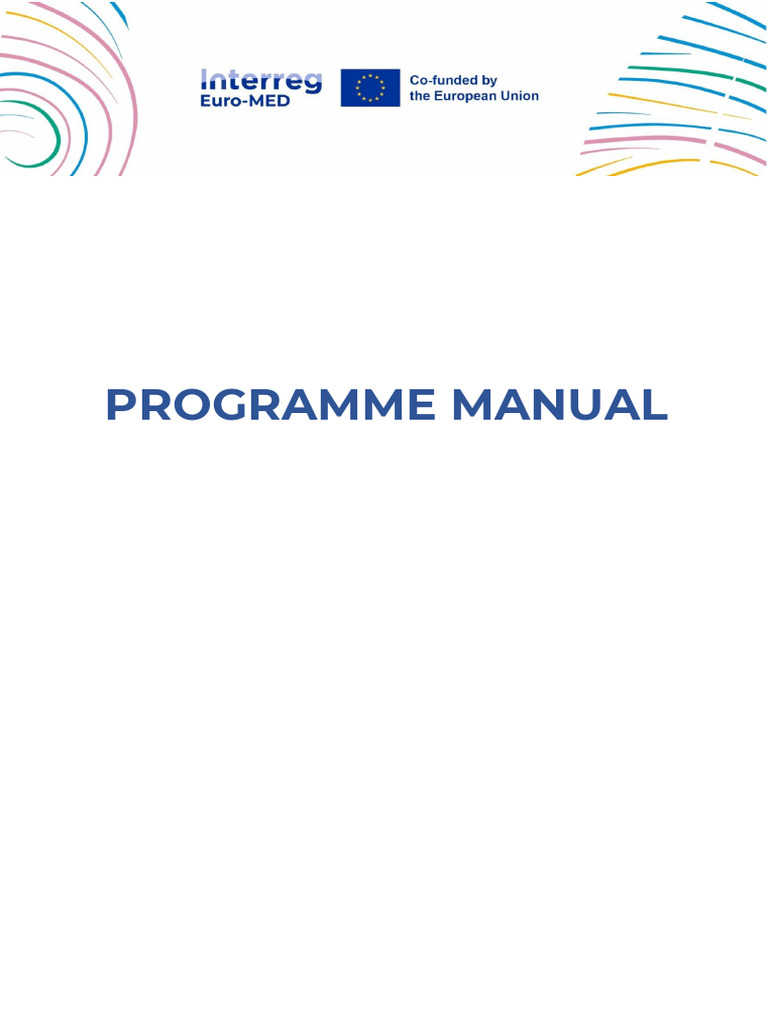 Programme-Manual v.1.8 en | PDF | European Union | Partnership