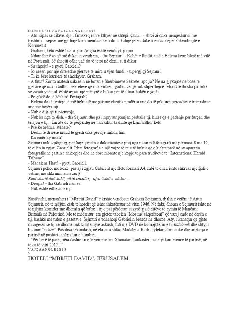 Daniel Silv 4 PDF | PDF
