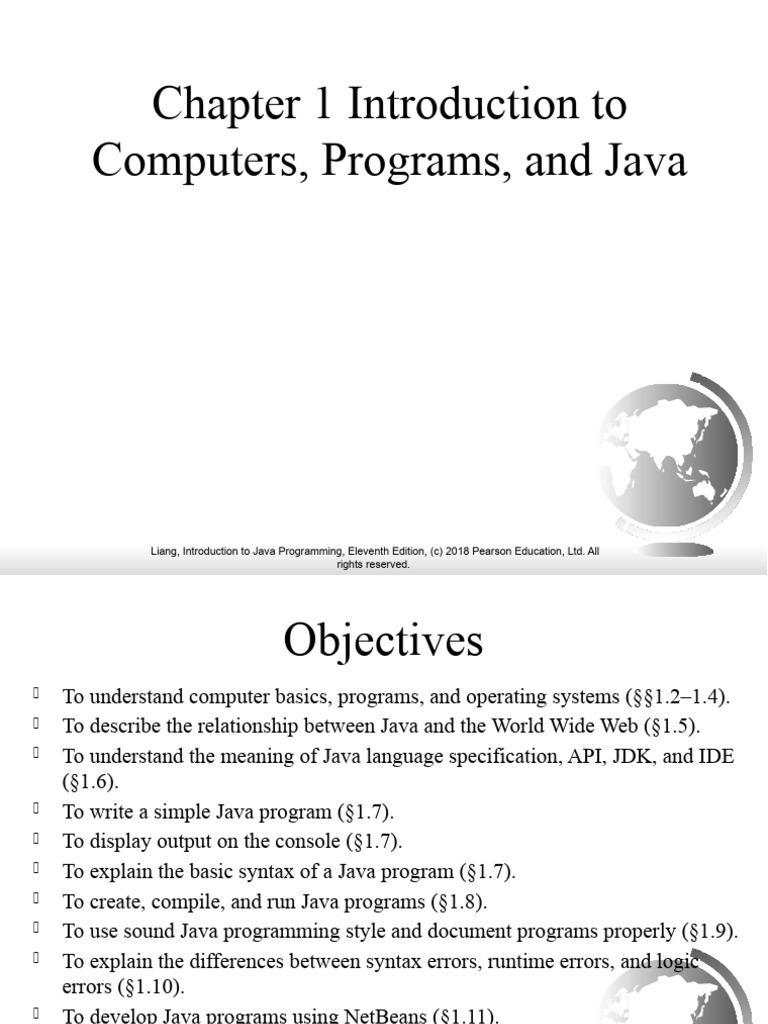 01 Intoduction Pdf Computer Data Storage Java Programming Language 4299