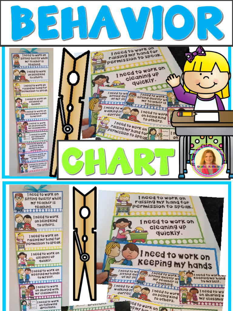 Behavior Specific Clipchart Preview Final Crystal MC Ginnis | PDF ...