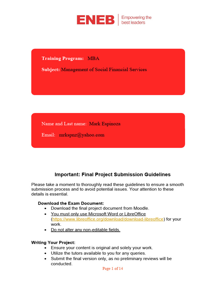 Management of Social Financial Services | PDF | Employment | Salary