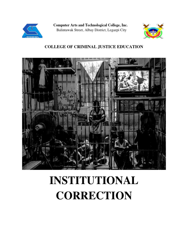 Institutional Correction Module | PDF | Probation | Prison Institutional Correction Module | PDF | Probation | Prison