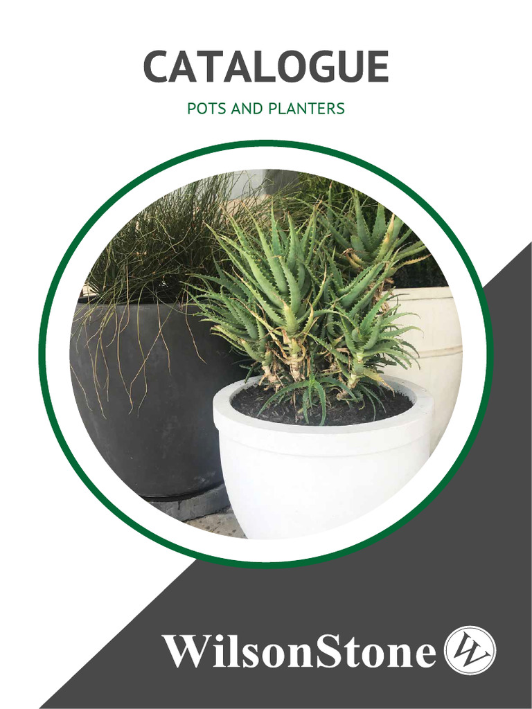 Updated Pots Brochure | Download Free PDF | Sand | Building Materials