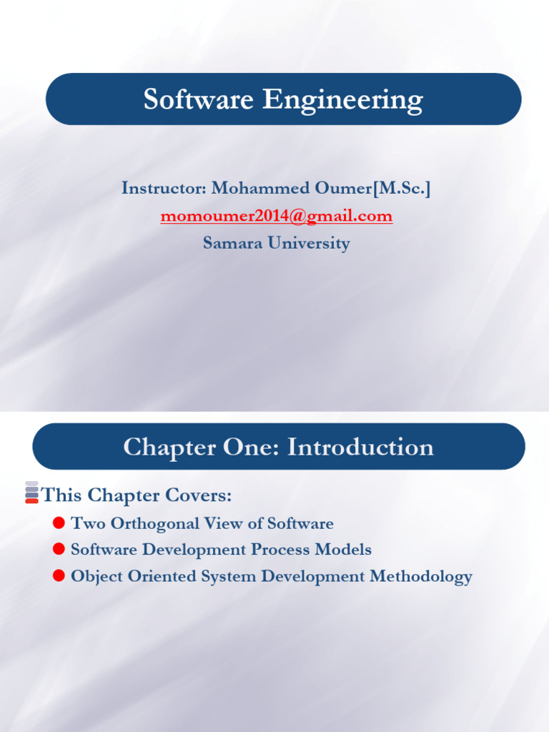 Chapter 1 - Introduction | Download Free PDF | Software Development Process | Software Prototyping