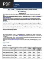 SCHADS Award Pay Rates 2023 Guide | PDF | Overtime | Employment