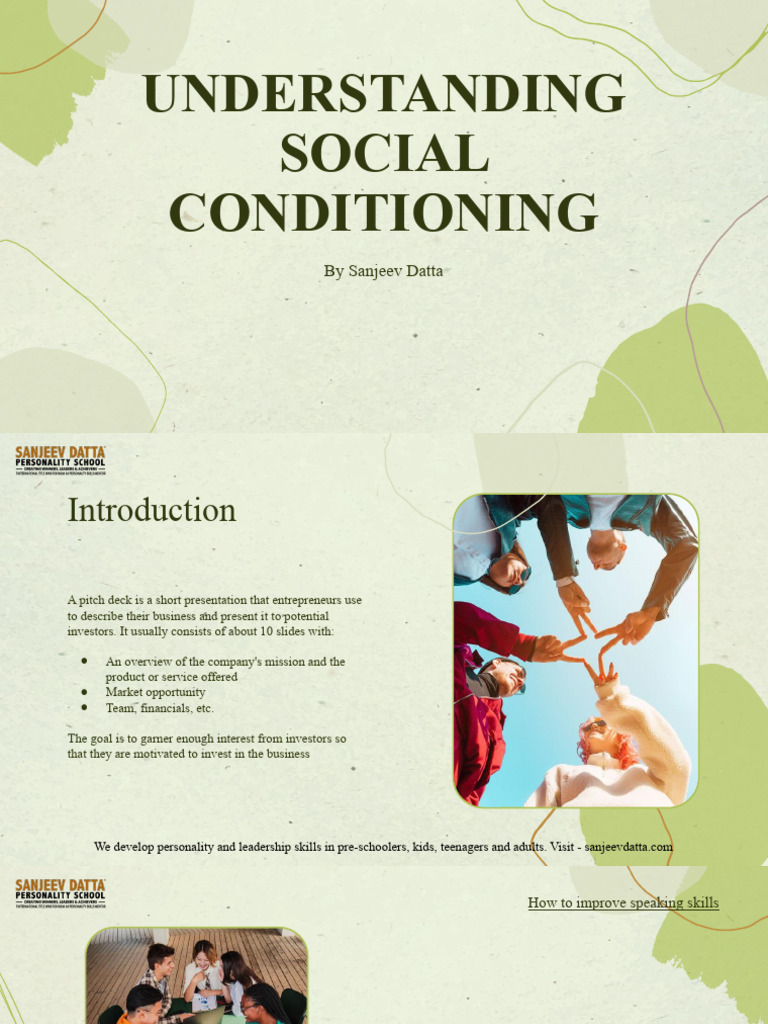 Understanding Social Conditioning | Download Free PDF | Adolescence ...