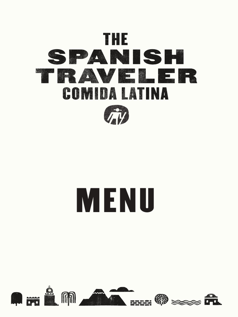 Spanish Traveler Menubook Web 231116 | PDF | Burrito | Taco