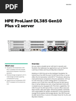 HPE ProLiant DL380 Gen11 Datasheet | PDF | Scalability | Cloud Computing