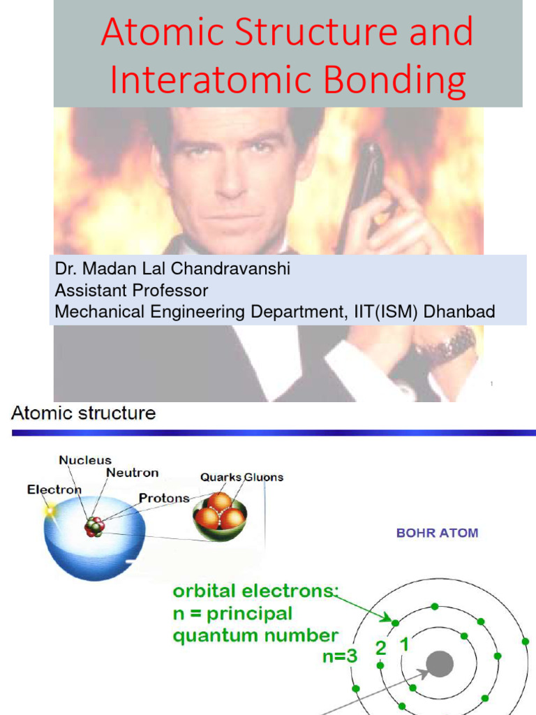 Atomic Structure and Bonding Explained | PDF | Chemical Bond | Valence ...